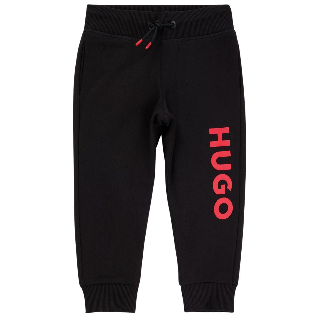 Hugo Trackpants Logo Black – Mio Mondo