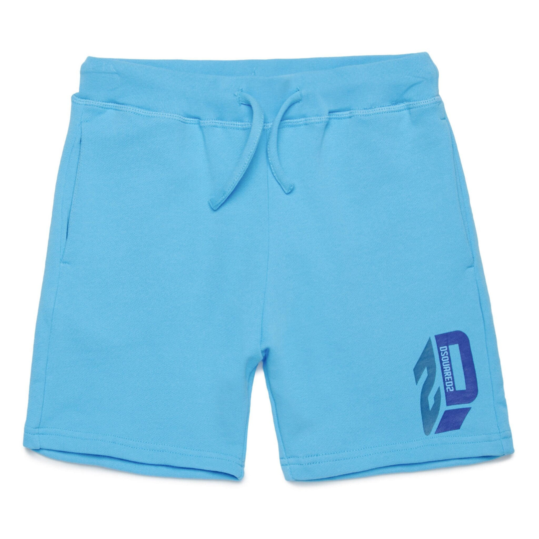 Dsquared Shorts Logo Blue – Mio Mondo