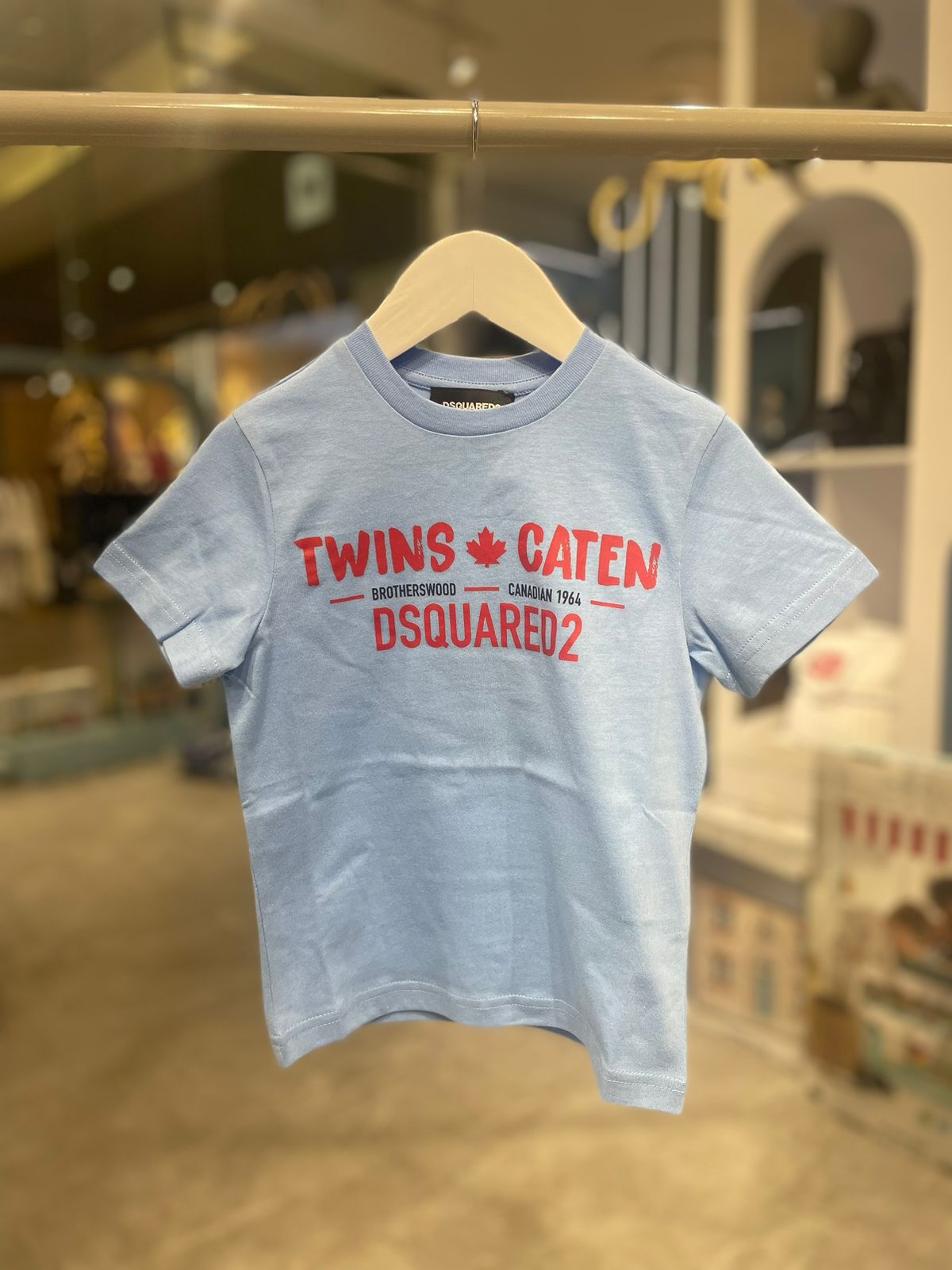Dsquared Tshirt Twins Light Blue – Mio Mondo