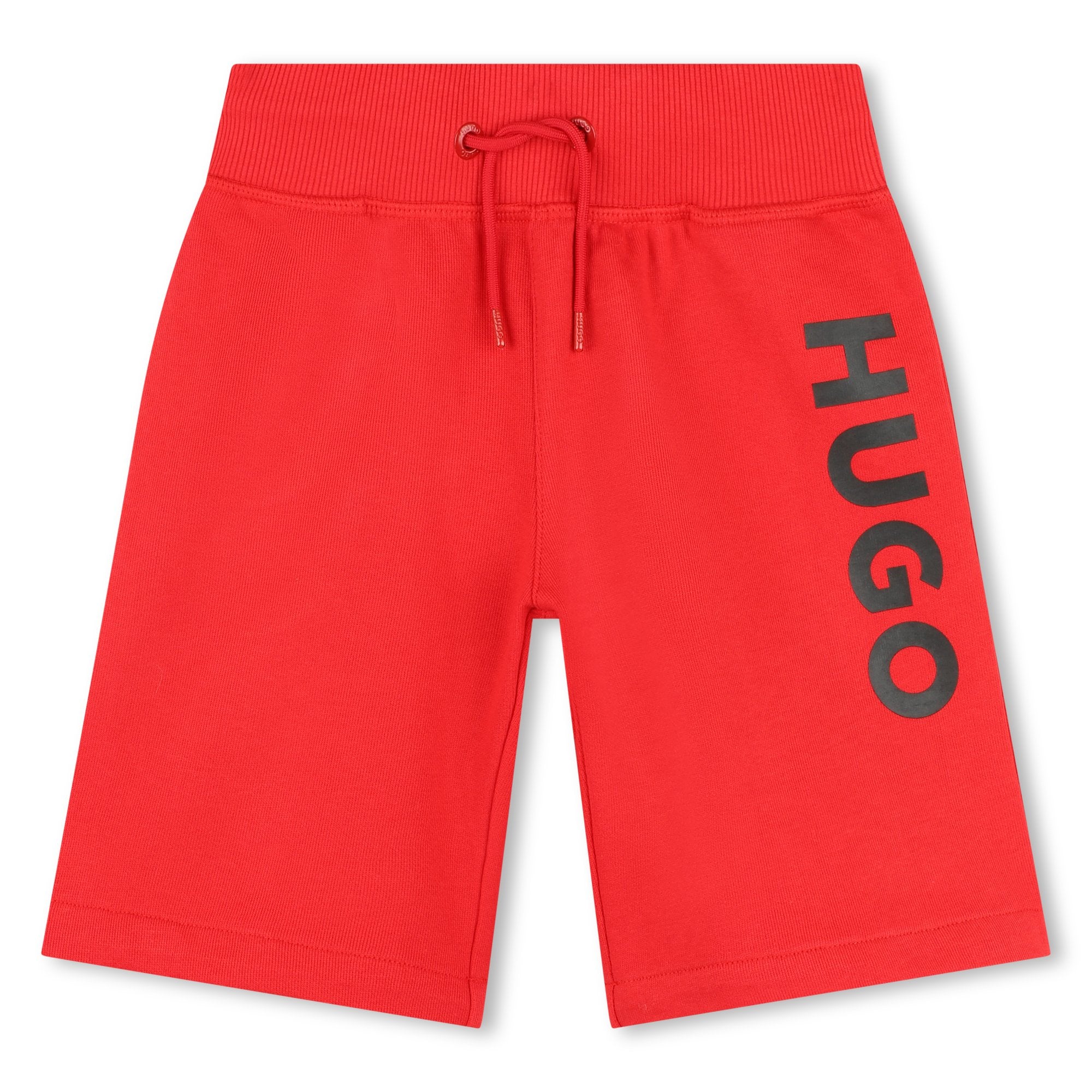 Hugo Shorts Vertical Logo Red – Mio Mondo