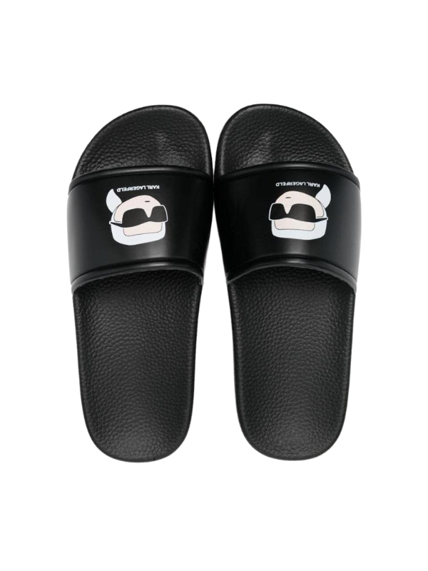 Karl Lagerfeld Slides Black – Mio Mondo